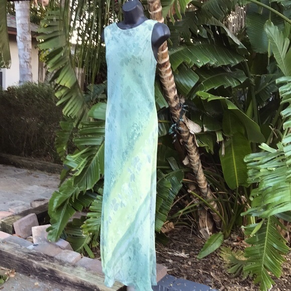 Carole Little | Dresses | Vintage Carol Little Bias Semi Sheer Moxy ...